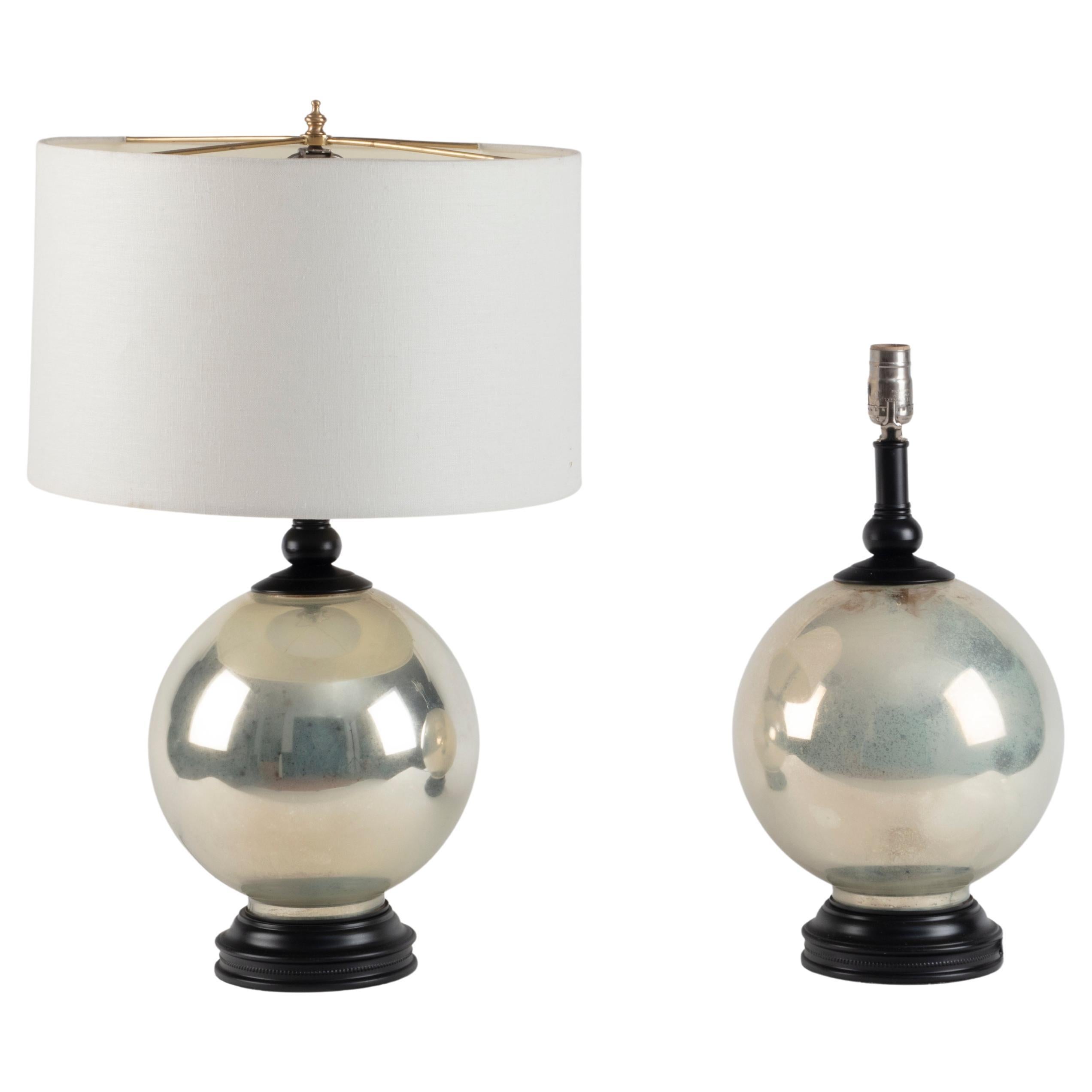 Pair of 20th century Cylindrical Lamps at 1stDibs