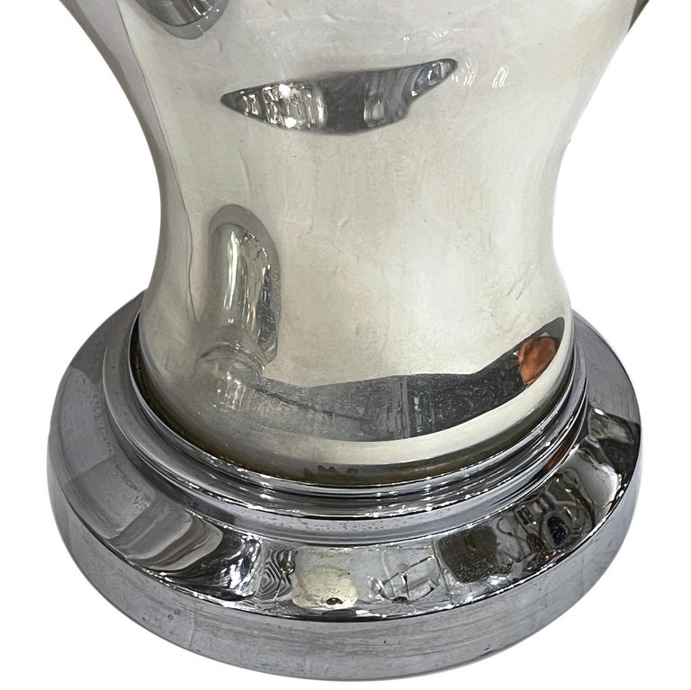 Pair Of Mercury Glass Lamps For Sale At 1stdibs