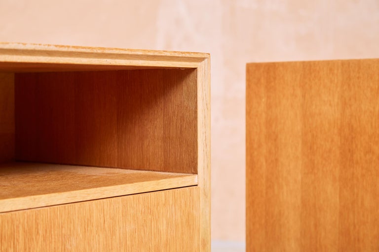 Pair of Meredew Bedside Cabinets in Oak, 1950s For Sale at 1stDibs
