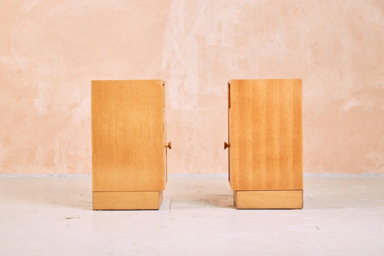 Pair of Meredew Bedside Cabinets in Oak, 1950s For Sale at 1stDibs