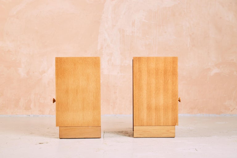Pair of Meredew Bedside Cabinets in Oak, 1950s For Sale at 1stDibs