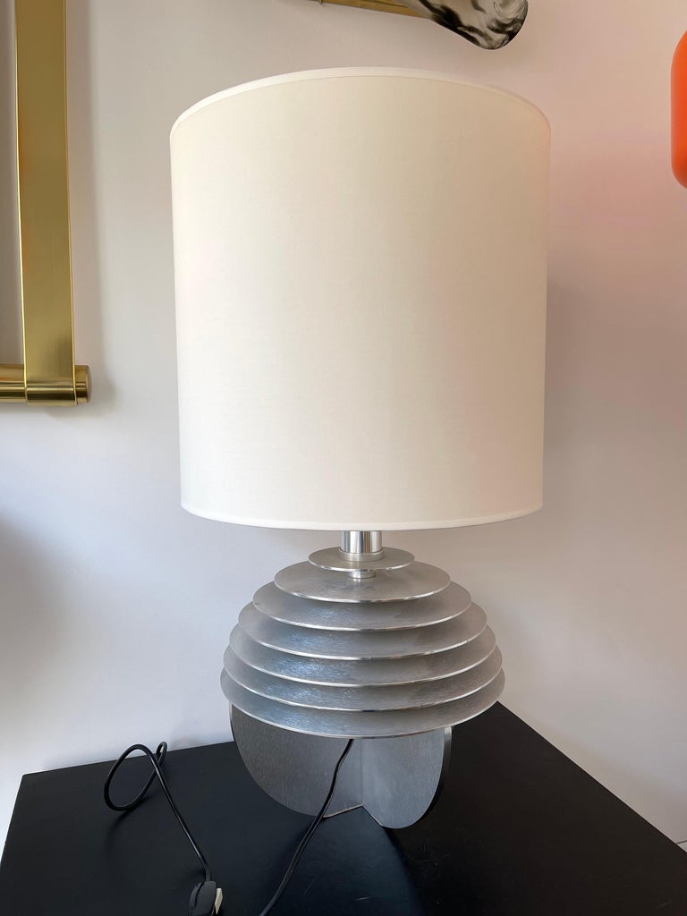 Pair of Metal Saturn Lamps by Banci, Italy, 1970s For Sale at 1stDibs