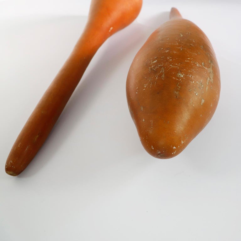 Pair of Mexican "Acocotes" 'Gourds' at 1stDibs