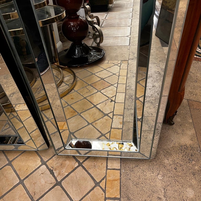 Pair of Micentury Mirrors For Sale at 1stDibs