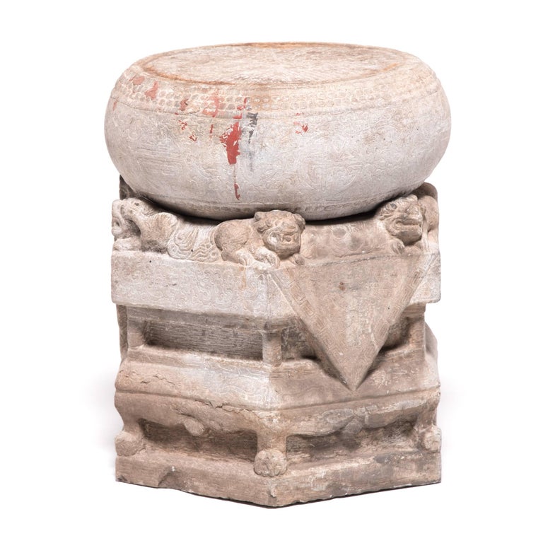 Pair of Chinese Limestone Column Bases, c. 1850 at 1stDibs | chinese ...