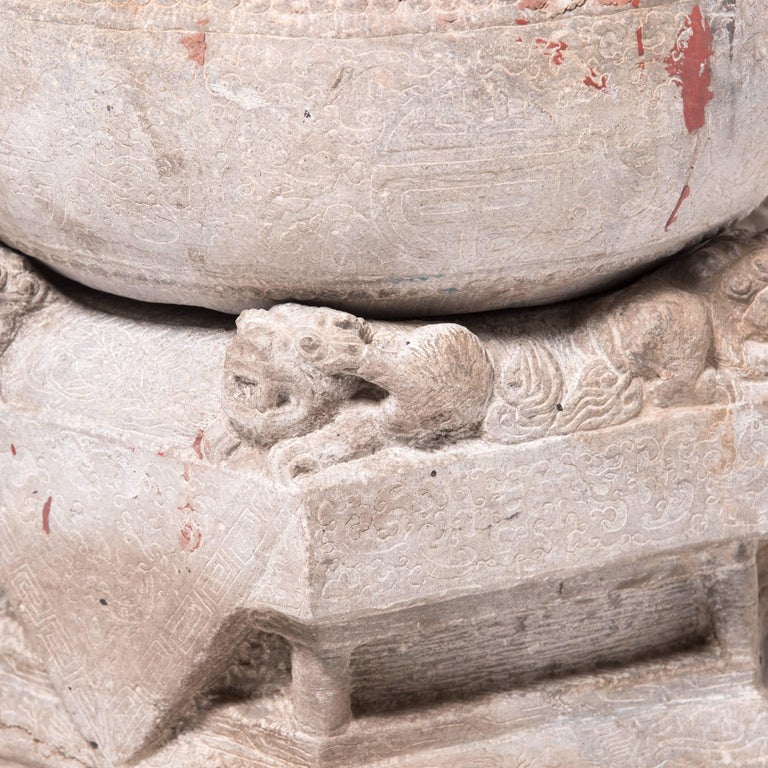 Pair of Chinese Limestone Column Bases, c. 1850 at 1stDibs | chinese ...