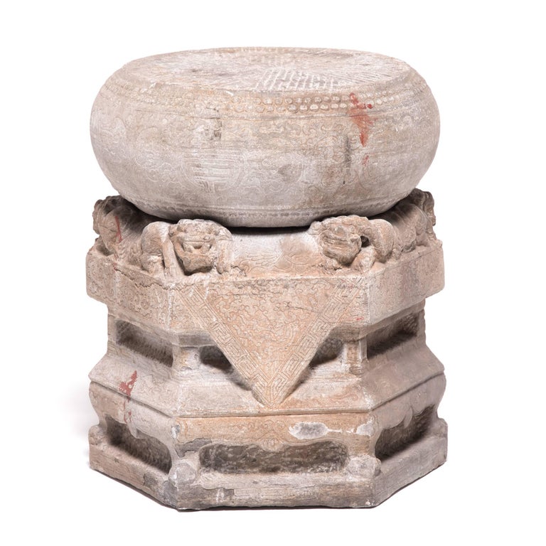 Pair of Chinese Limestone Column Bases, c. 1850 at 1stDibs | chinese ...