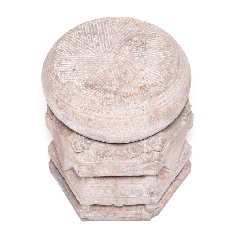 Pair of Chinese Limestone Column Bases, c. 1850 at 1stDibs | chinese ...
