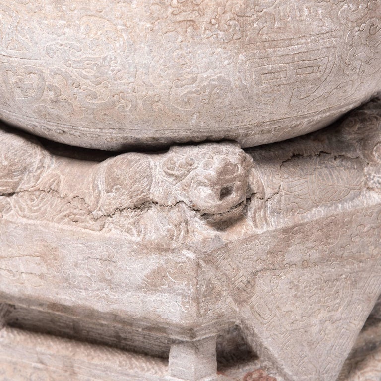 Pair of Chinese Limestone Column Bases, c. 1850 at 1stDibs | chinese ...