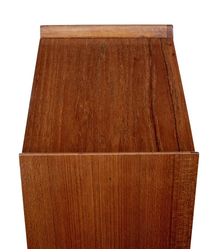 Pair of Mid 20th Century Scandinavian Teak Chest of Drawers For Sale at ...