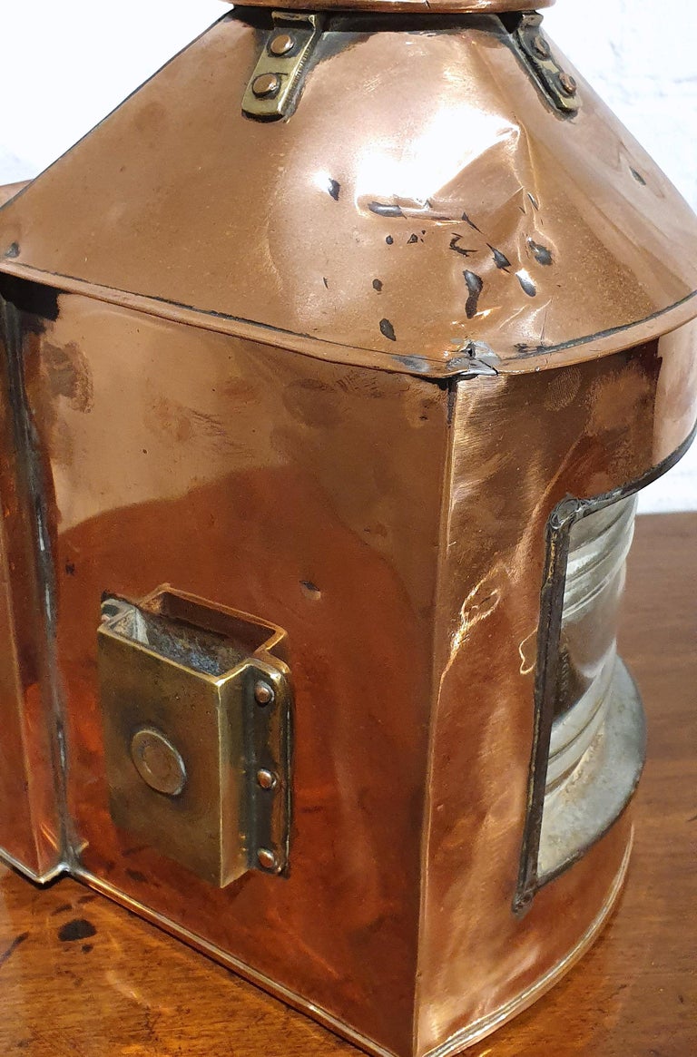 Pair of Mid-20th Century Ships Lanterns at 1stDibs