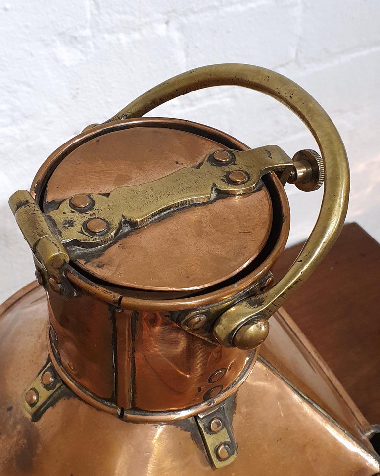 Pair of Mid-20th Century Ships Lanterns at 1stDibs