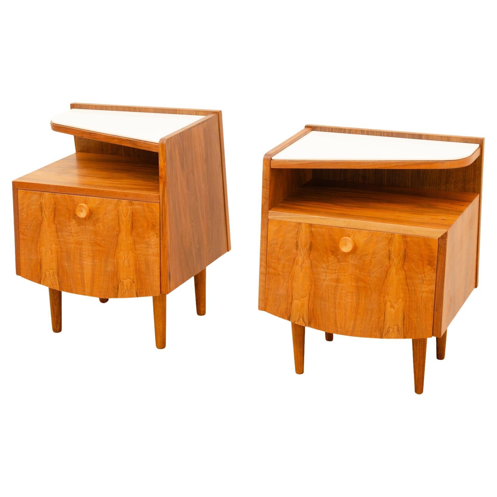 Mid Century Bedside Tables - 542 For Sale on 1stDibs | vintage mid century bedside table, mid ...