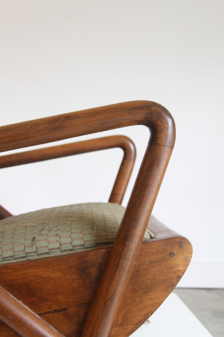 Pair of Midcentury Burma Bentwood Lounge Chairs at 1stDibs