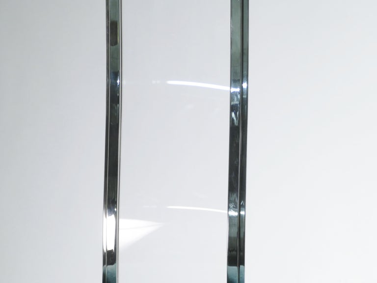 Pair of Midcentury Italian Lucite Green Chairs, 1970s For Sale at 1stDibs