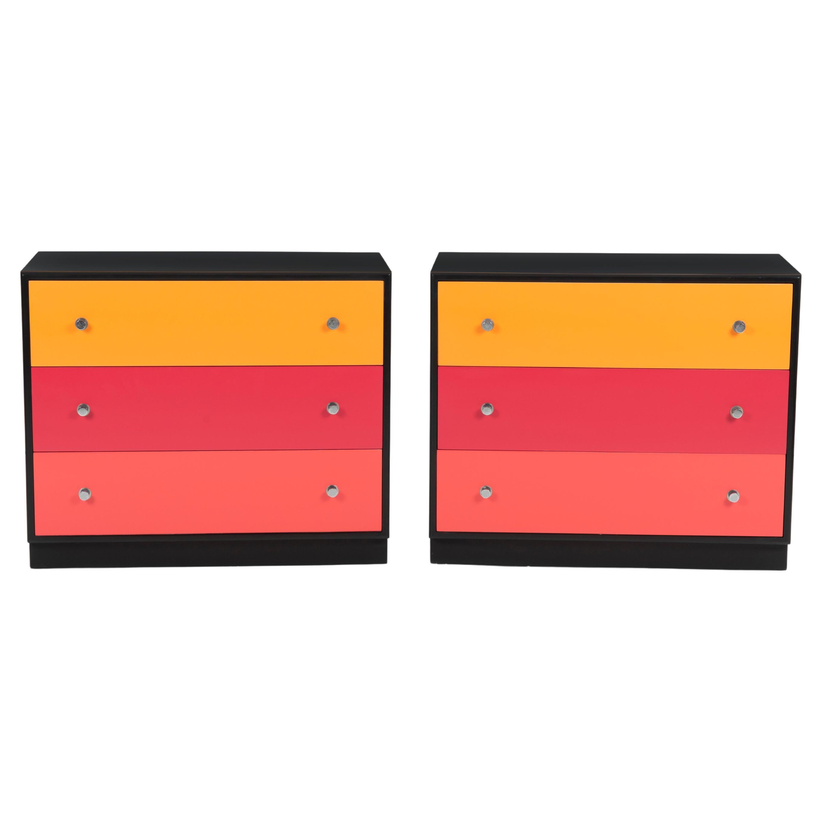 Pair Of Dressers Designed By Maximilian Karp For Sale At 1stDibs