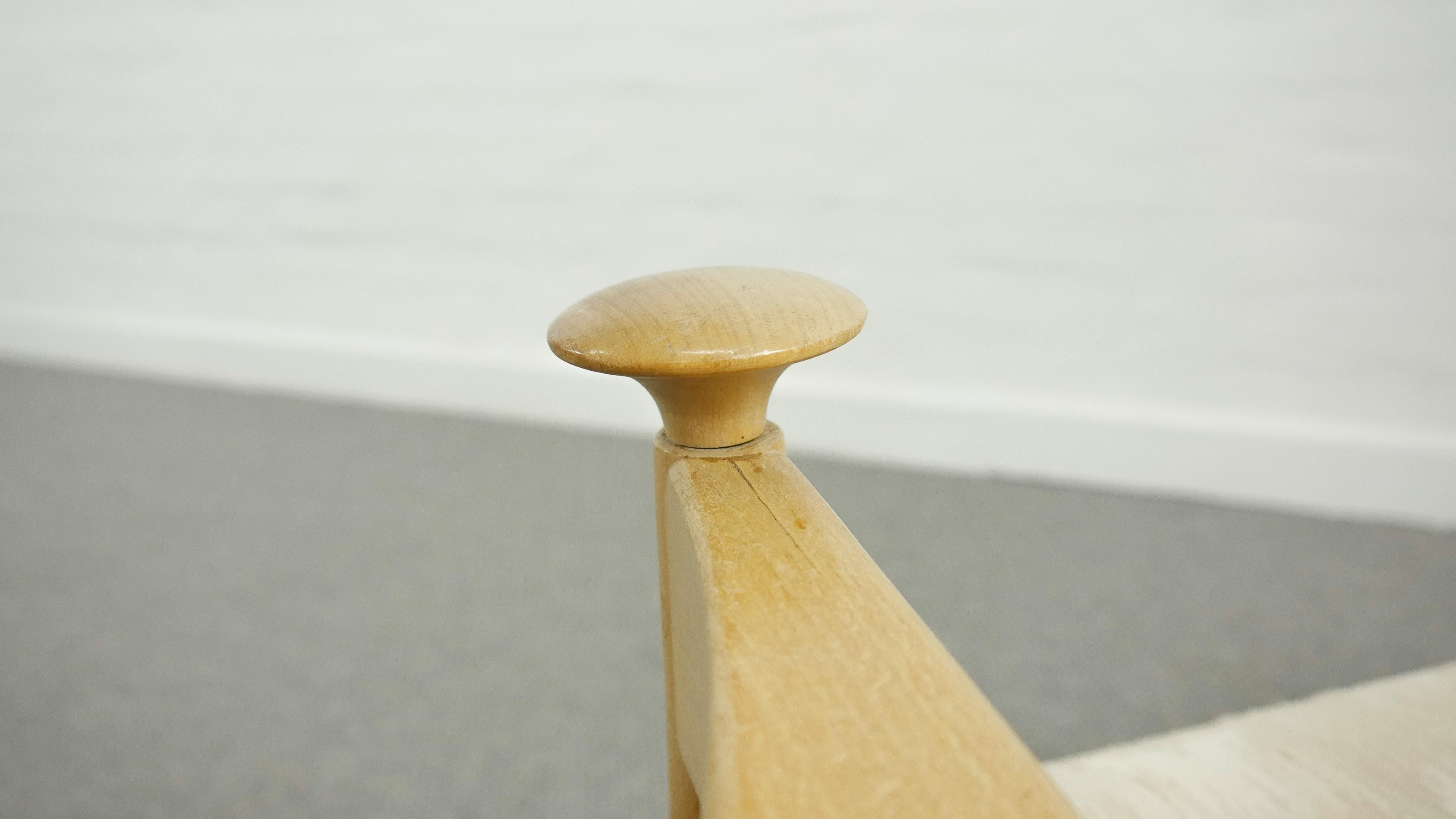 Pair of Mid-Century Modern Easy Chairs in Beechwood Scandinavian, 1960s ...