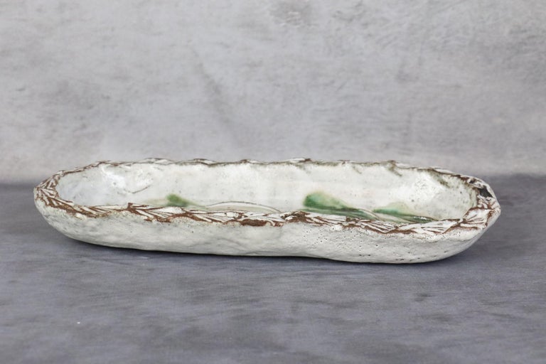 Pair of Mid-Century Modern French Ceramic Decorative Trays Albert Thiry ...