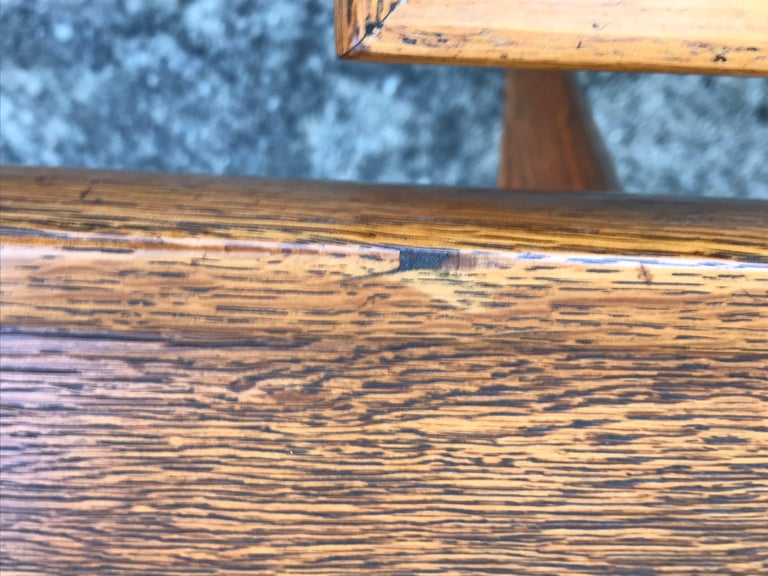 Pair of Mid Century French Red Oak Side Tables For Sale at 1stDibs ...