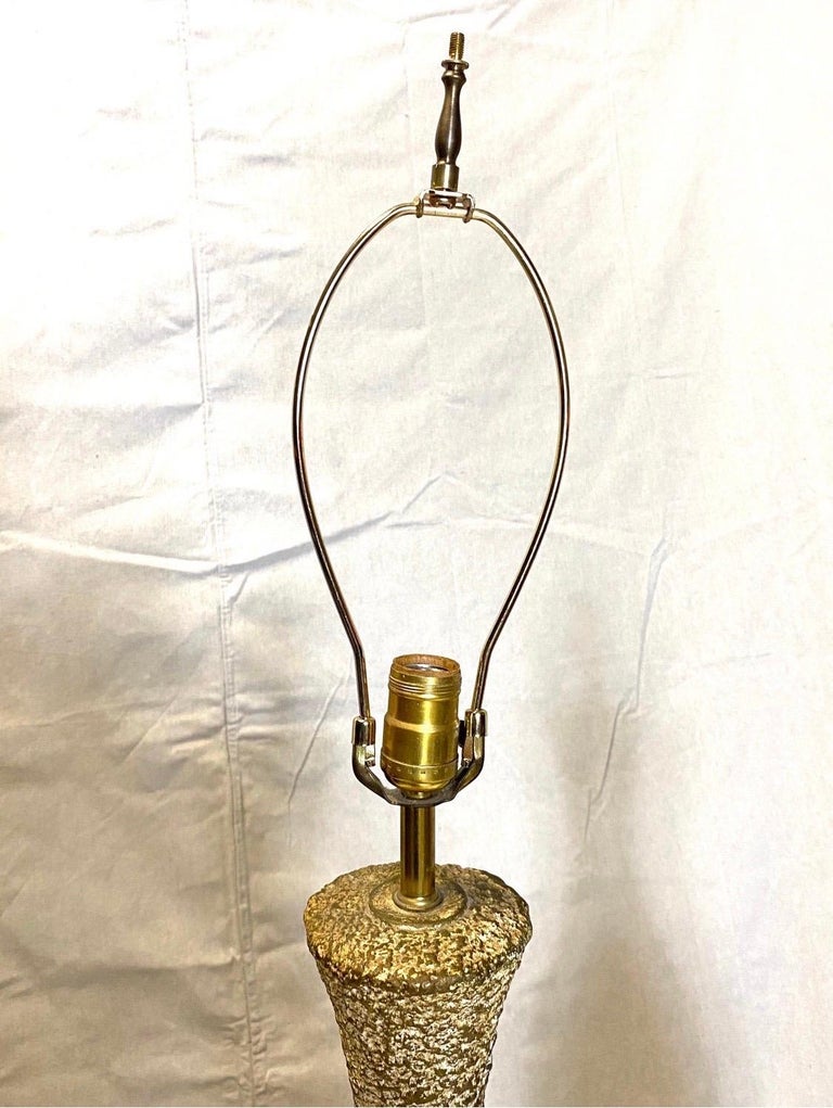 Pair of Mid-Century Modern Leviton Ceramic Art Pottery Table Lamps at ...