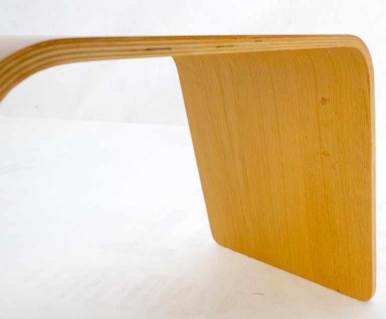 Pair of Mid-Century Modern Molded Plywood End Tables Magazine Racks ...