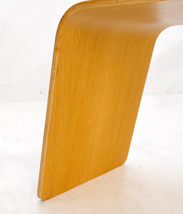 Pair of Mid-Century Modern Molded Plywood End Tables Magazine Racks ...