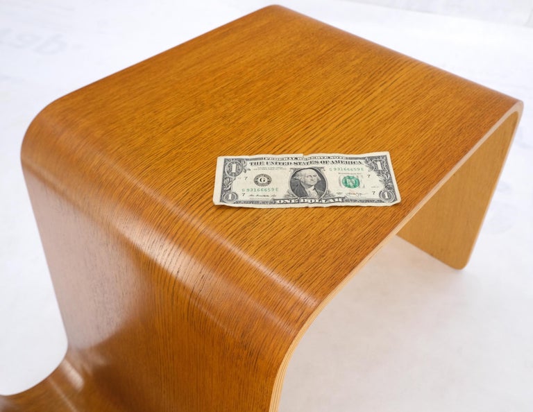 Pair of Mid-Century Modern Molded Plywood End Tables Magazine Racks ...