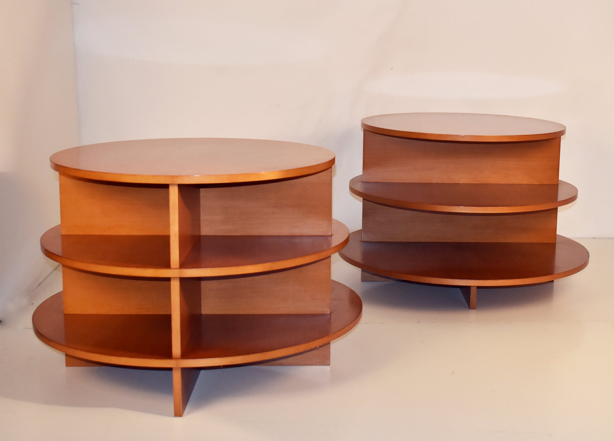 Pair of Mid-Century Modern Novocomun Coffee Tables by Giuseppe Terragni ...