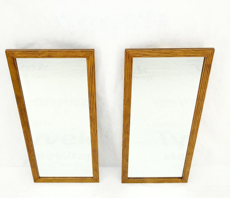 Pair of Mid Century Modern Rectangle Wall Mirrors by Henredon Mint! For ...