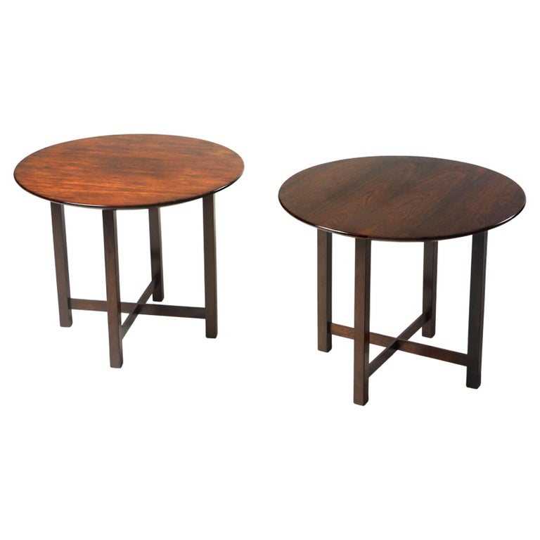 Pair of Mid-Century Modern Side Tables by Fatima Arquitetura, 1960s For ...