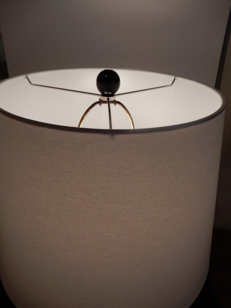 Pair of Mid-Century Modern, Statement Table Lamps For Sale at 1stDibs