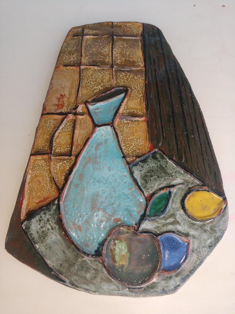 Pair of Mid-Century Modern Wall Plaques by Harris Strong For Sale at ...