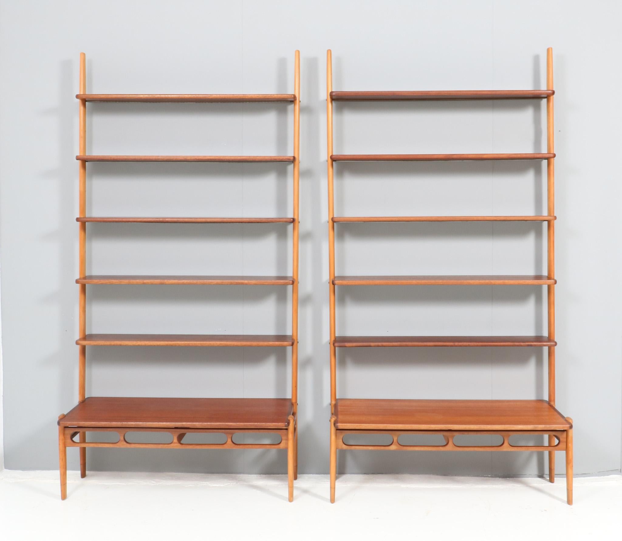 Pair of Mid-Century Modern Wall Units by William Watting for Scanflex ...
