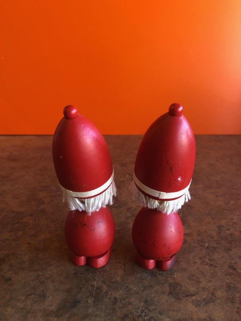 Pair of Midcentury Swedish Tomte Figures / Children / Toys at 1stDibs ...