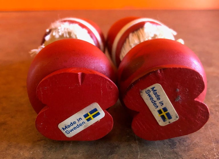 Pair of Midcentury Swedish Tomte Figures / Children / Toys at 1stDibs ...