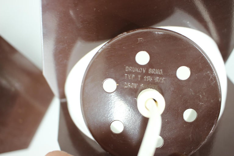 Pair of Mid Century Table Lamps Drukov, Space Age, 1970s For Sale at ...