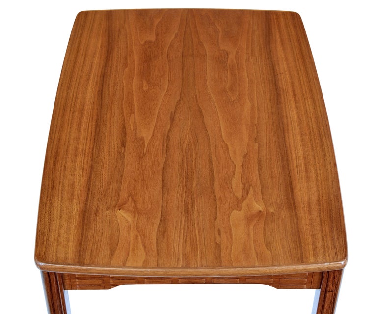 Pair of Mid Century Teak Side Tables For Sale at 1stDibs