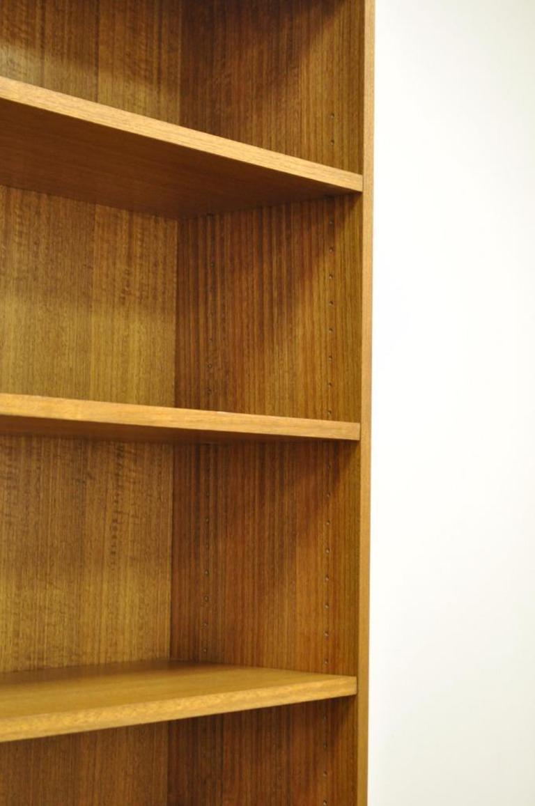 Pair of Midcentury Danish Modern Style Teak Veneer Bookcases Made in ...