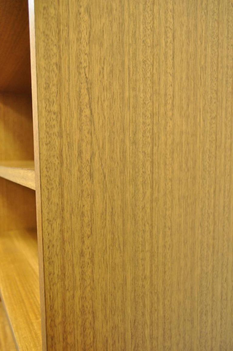 Pair of Midcentury Danish Modern Style Teak Veneer Bookcases Made in ...