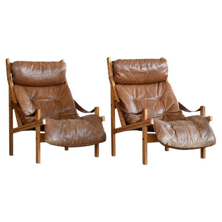 Hunter Lounge Chair and Ottoman by Torbjørn Afdal, Norway at 1stDibs ...