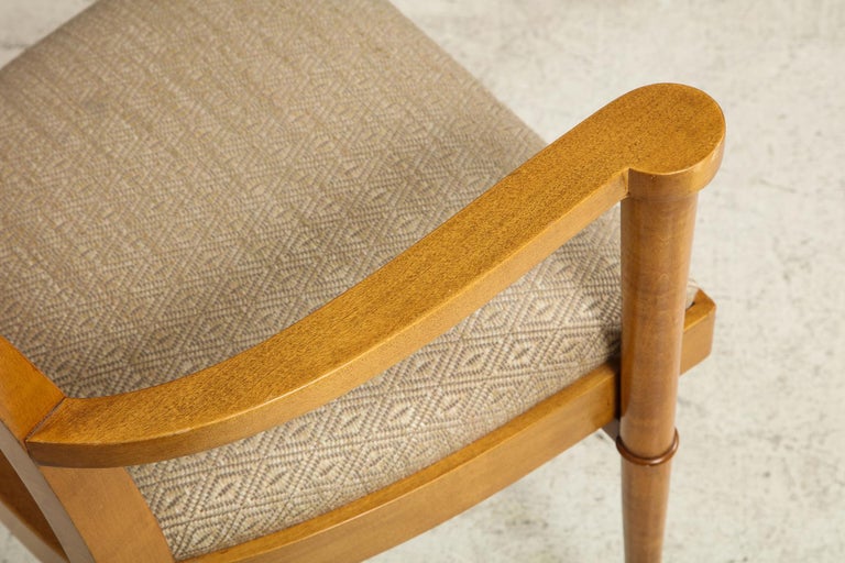 Pair of Midcentury French Batistin Spade Chairs For Sale at 1stDibs