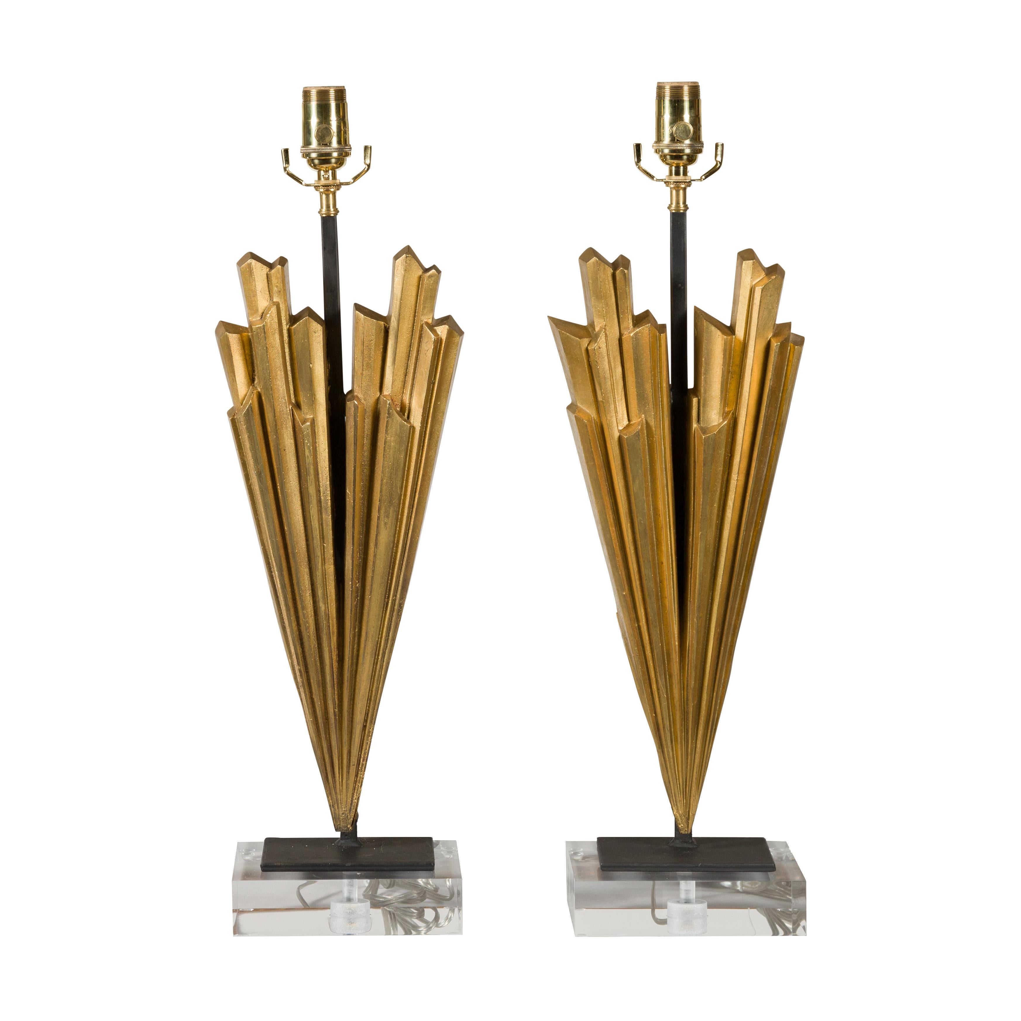 Pair of Alvino Bagni Lamp Bases, Midcentury Italy at 1stDibs