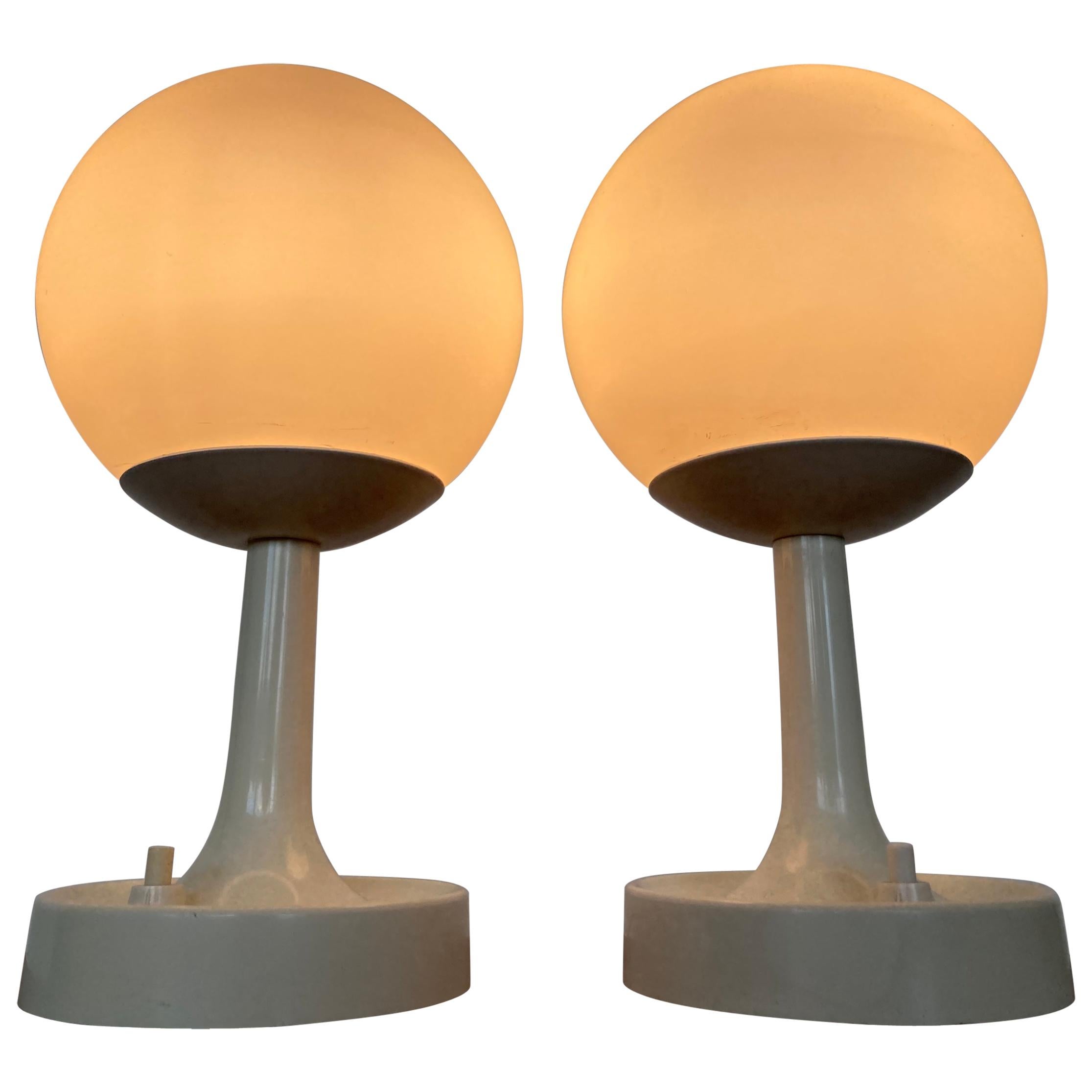 Space Age Sculptural PVC Table Lamp at 1stDibs