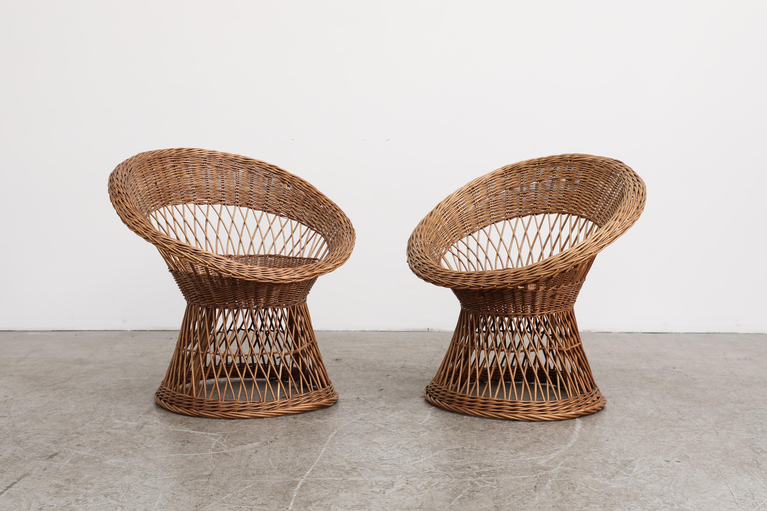Pair of Mini Peacock Rattan Chairs at 1stDibs | mini peacock chair ...