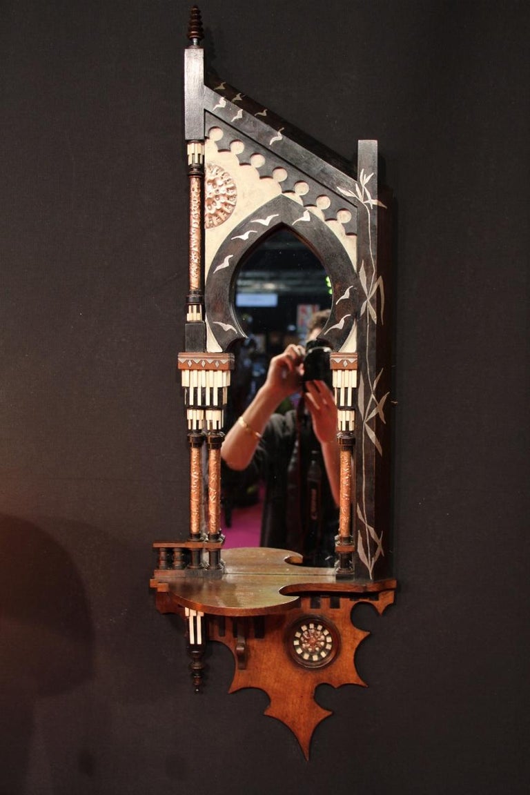 Pair of Mirrors by Carlo Bugatti at 1stDibs | carlo bugatti mirror ...