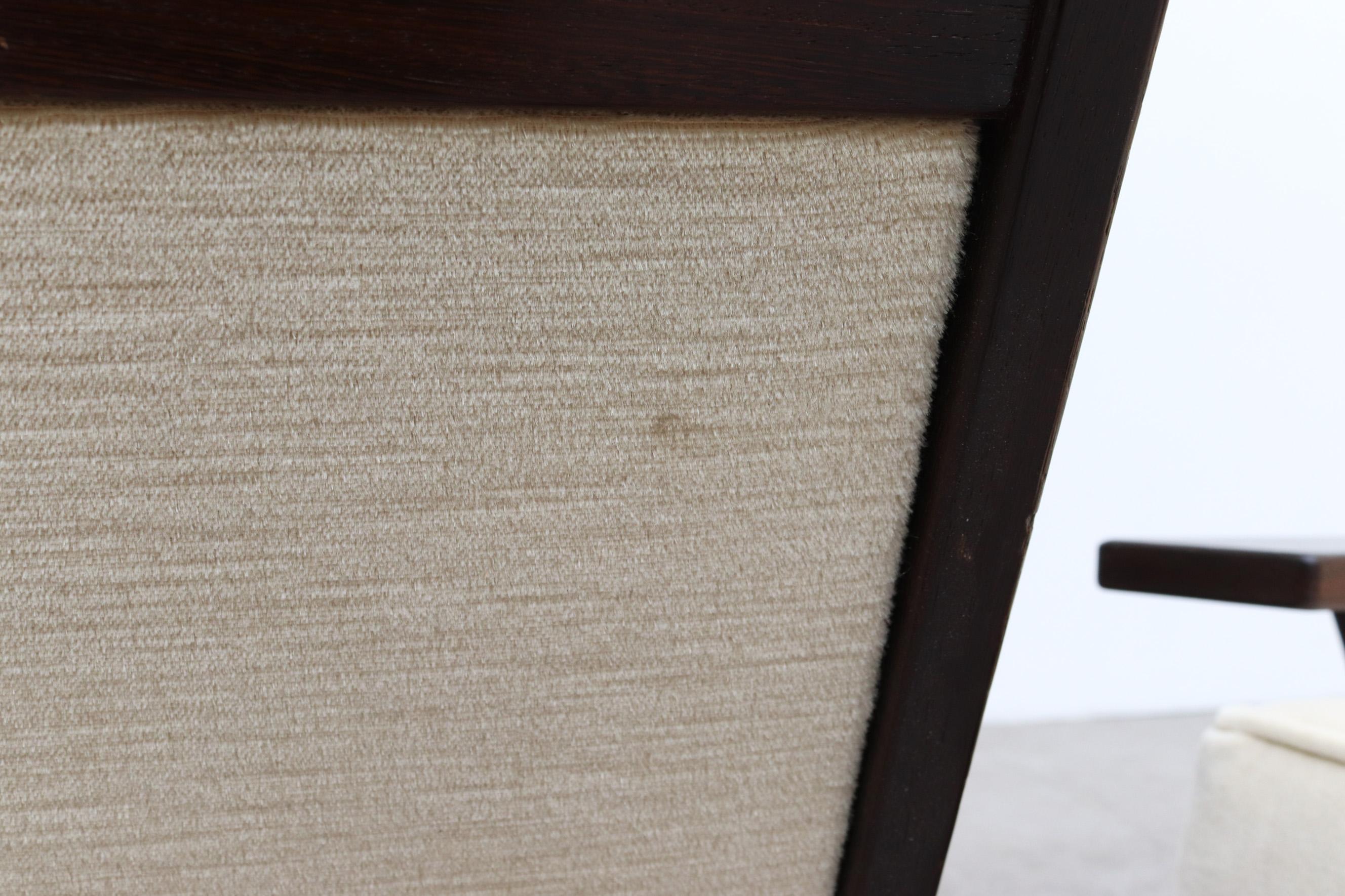 Pair of MOD Wenge and Mohair Lounge Chairs at 1stDibs | wenge spindles