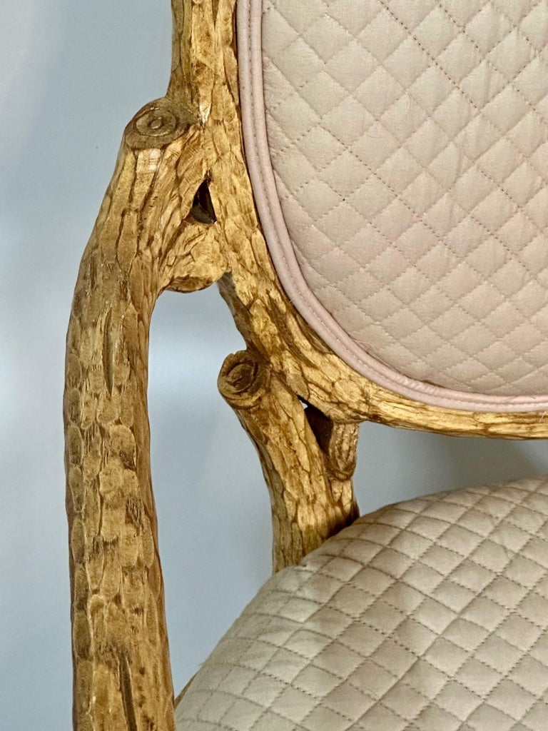 Pair of Modern American Designer Arm / Accent Chairs, Branch Design For ...