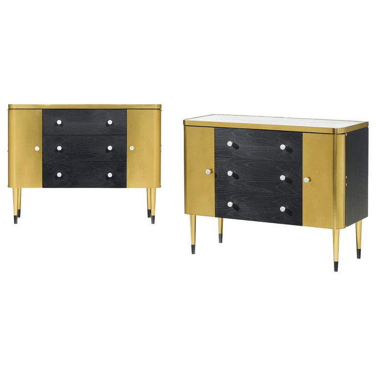 Pair of Modern Storage Chests For Sale at 1stDibs