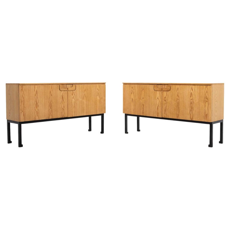Pair of Modernist Italian Cabinets For Sale at 1stDibs