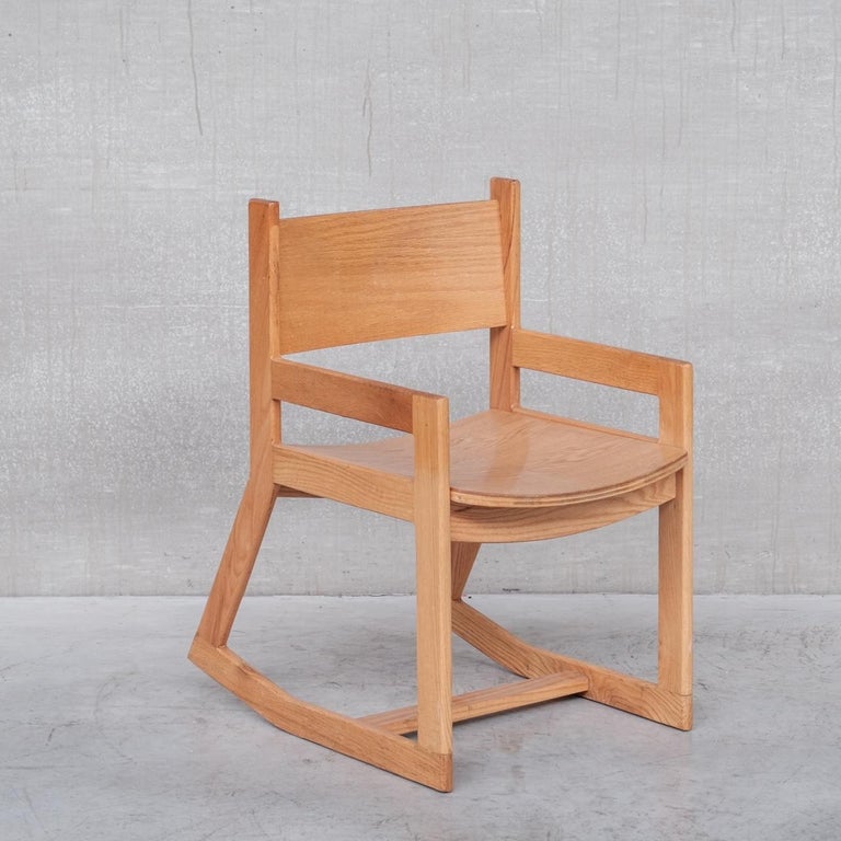 Pair of Modernist Mid-Century Rocking Chairs For Sale at 1stDibs